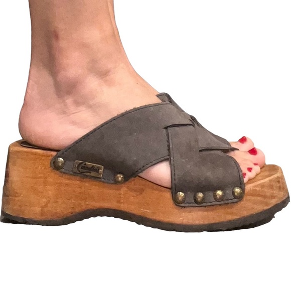 Candie's | Shoes | Vintage Candies 9s Y2k Platform Clogs Mules Sandals ...